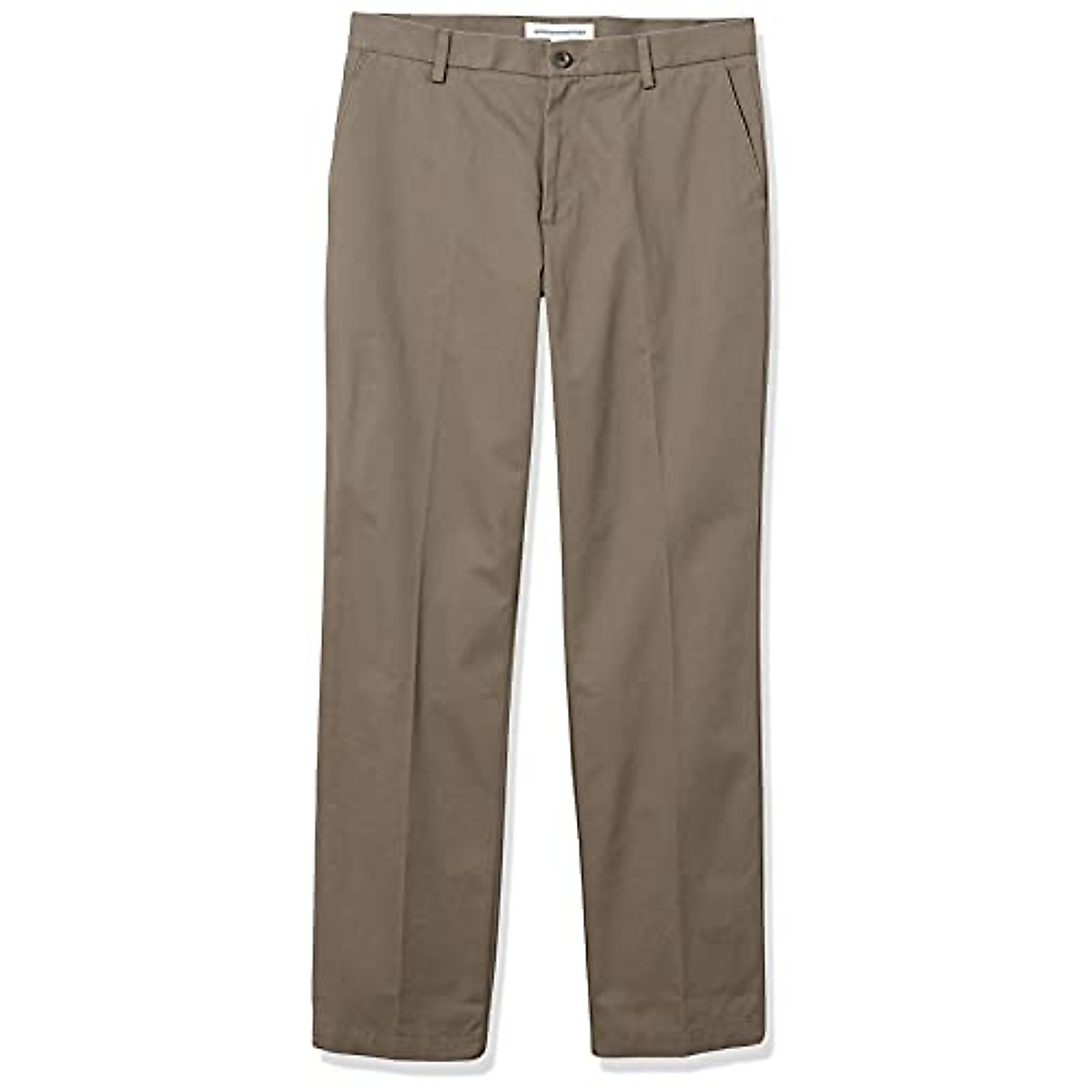Amazon Essentials Men's Classic-Fit Wrinkle-Resistant Flat-Front Chino Pant (Available in Big & Tall), Taupe, 40W x 30L