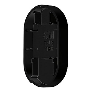 3M CLAW 25 lb. 2 Drywall Black Hooks & 2 Extra Picture Hangers, Heavyweight Hanging Solution for Backpacks, Jackets, Pictures and Room Decor, Cute Wall Hooks - 4 Pack