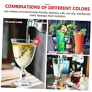 Anneome Wedding Wine Charm 2 Sets 16 Pcs Wine Glass Marker Cocktail Glasses Maker Tea Bag Hangers Hawaiian Party Supplies Wine s Wine Cup Markers Drinking Water Cup Wine Bottle