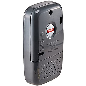 Fisher-Price Baby Learning Toy, Laugh & Learn Smart Phone, Electronic Toy with Lights and Music for Babies and Toddlers, Gray