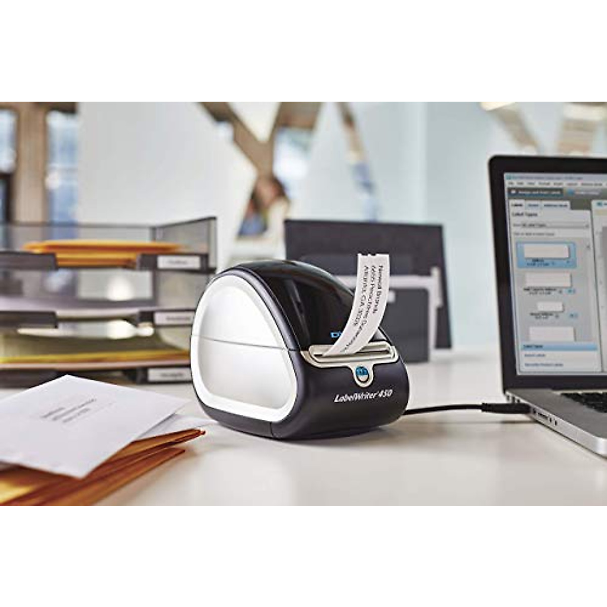 DYMO LabelWriter 450 Thermal Label Printer (1752264) (Renewed)