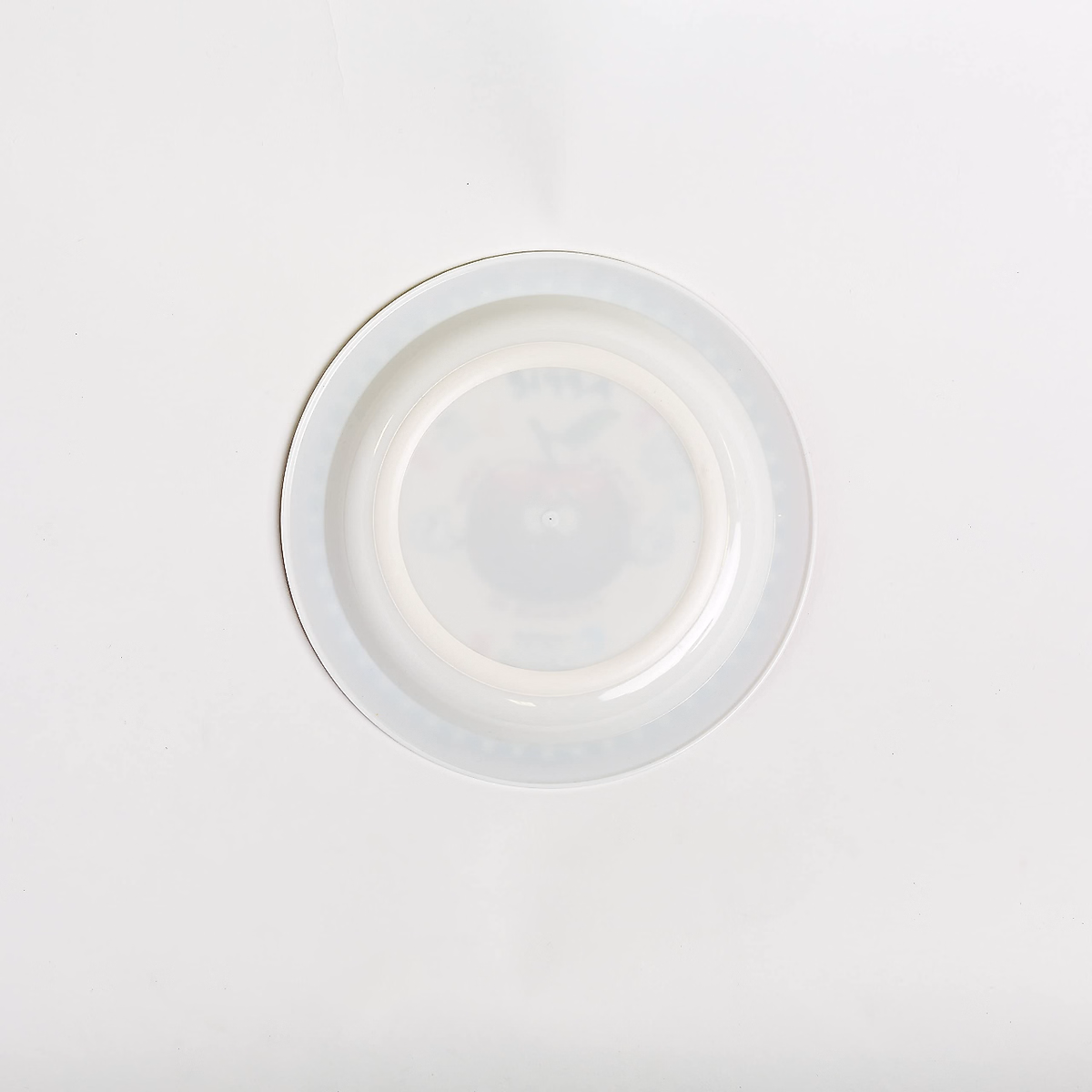 Healthy Kiddos Fruits & Vegetables Fun Plates For Kids 12 Pack | Educational, Non-Slip, Melamine & BPA Free, Eat Healthy Kids Nutrition Plate