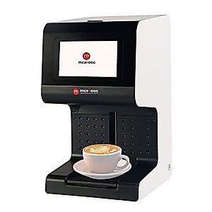 Mcilpoog 3d Latte Art Coffee Printer Machine Digital Inkjet WIFI Photo Selfie Printing Machine Cake Desserts DIY Decoration Maker