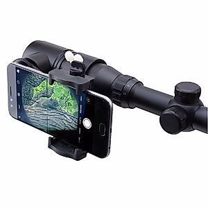 Starboosa Rifle Scope Mount Camera Adapter - Smartphone Camera Adapter for Hunting & Birding -90 Degree Angle - Dual Angles for Sighting and Aiming - Outdoor Shooting