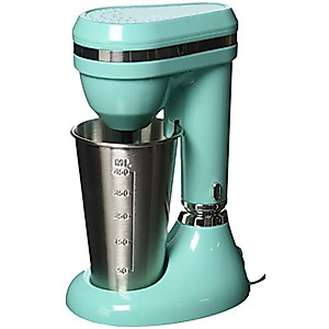 Brentwood Classic Milkshake Maker, 15 oz, Turquoise,SM-1200B