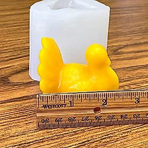 2 1/4'' small 3D silicone turkey mold candle soap TheHandmadeCharm
