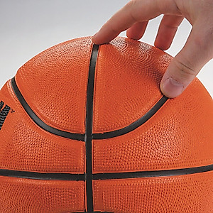 S&S Worldwide Spectrum 2X Heavy Training Official Size Rubber Basketball. Weighs 2 Times The Weight of Standard Basketball to Build Arm and Wrist Strength. Indoor & Outdoor Ball with Deep Seams.