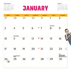 RBG Workout 2021 Wall Calendar: (Ruth Bader Ginsburg Women's Exercise 12-Month Calendar, Monthly Calendar to Work Out with a Supreme Court Justice)