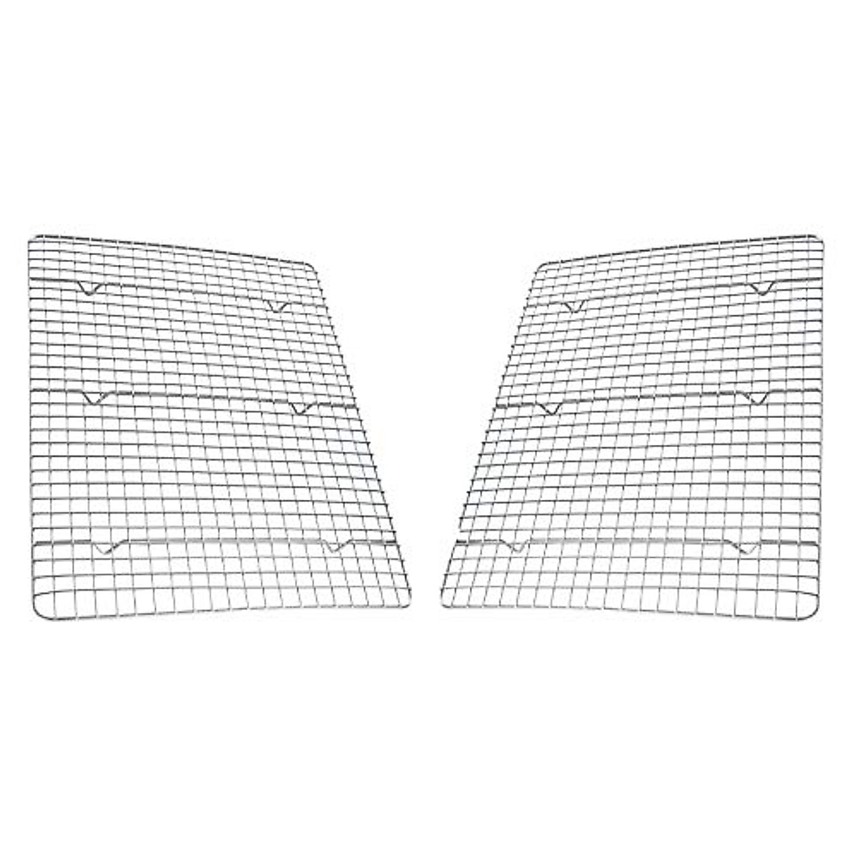 USA Pan Half Sheet Nonstick Roasting and Cooling Rack, Set of 2