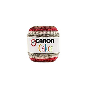 Caron Cakes Self-Striping Yarn ~ RED VELVET # 17005 ~ 7.1 oz. Cake by the Each