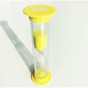 Sand Timers,multicolor plastic timer,30s/1M/2M/3M/5M/10Minutes Sandglass Timer,for games or the kitchen or office or decorationg,time management,brushing timer,gift（Pack of 6）