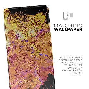 DesignSkinz Liquid Abstract Paint V7 Protective Vinyl Decal Wrap Skin Cover Compatible with The Samsung Galaxy S20 (Screen Trim & Back Glass Skin)