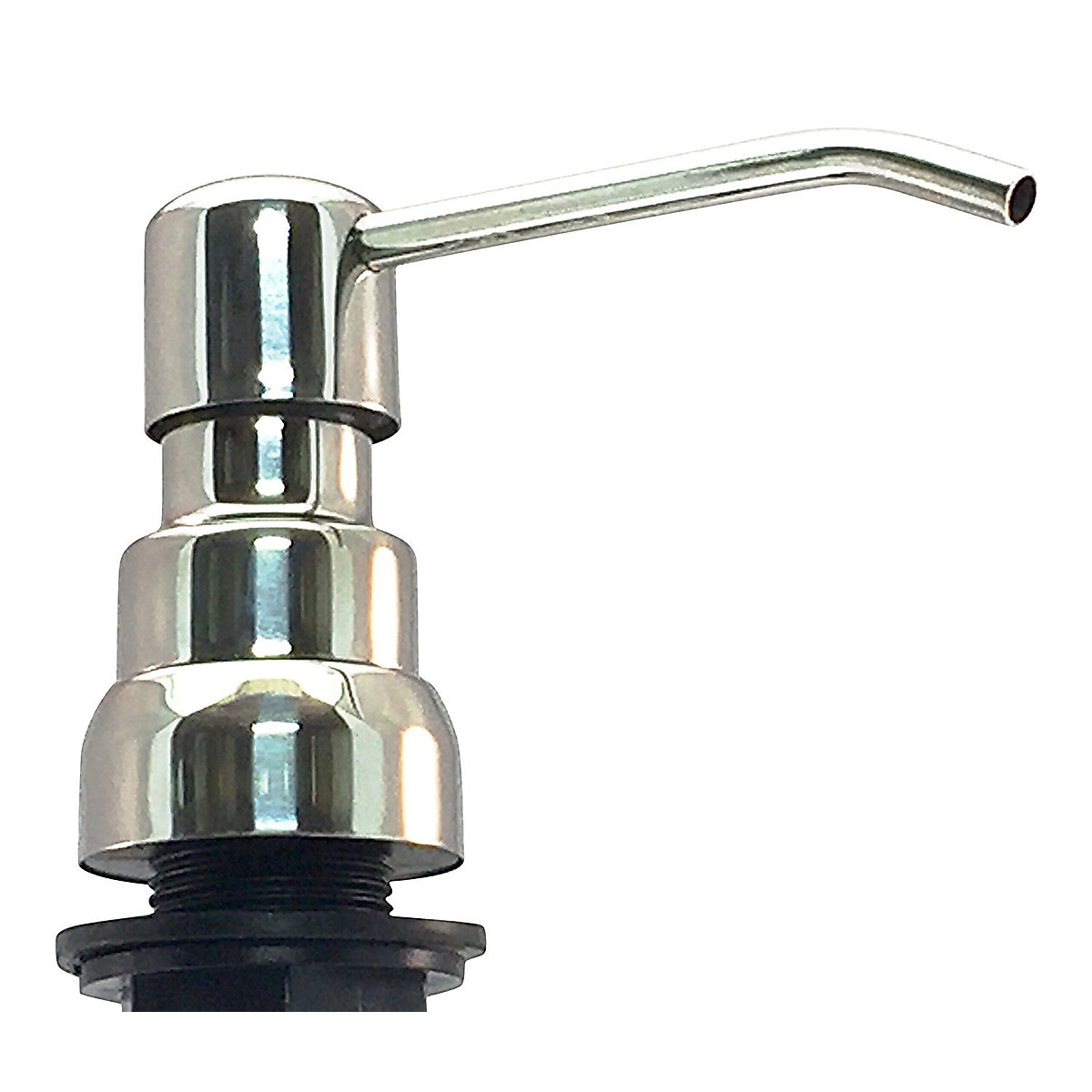 Siderit ABS Sink Soap Dispenser, Kitchen/Bath Soap Lotion Pump Dispenser with 12 OZ Bottle, 3 Inch Nozzle,