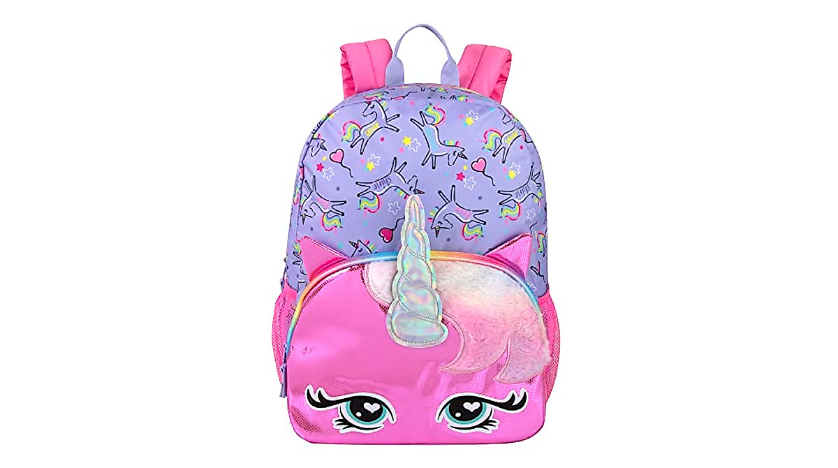 Colorful Unicorn Backpack for Girls | Emma & Chloe