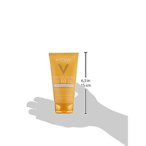 Vichy Capital Soleil Body & Face Sunscreen Lotion, Daily Anti Aging Sunblock with Broad Spectrum SPF 60, Dermatologist Recommended, Oxybenzone-Free, 5 fl. oz.