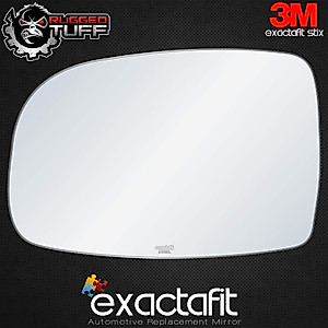 exactafit 8623L Driver Side Mirror Glass Replacement Repair Compatible With 1995 1996 1997 1998 1999 2000 2001 2002 2003 Ford Windstar Van