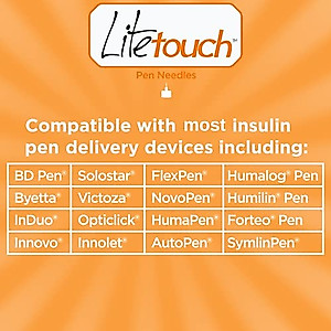 LiteTouch Pen Needle, 32Gx4mm, 100ct box