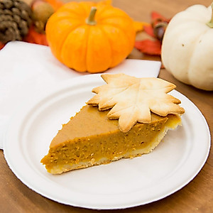 Chinet Classic White Dessert Plates, 300 ct 6 3/4" (17 cm)