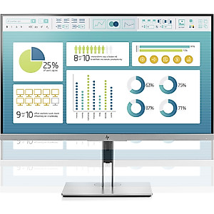 HP EliteDisplay E273 27-Inch Screen LED-Lit Monitor Black/Silver (1FH50A8#ABA) (Renewed)