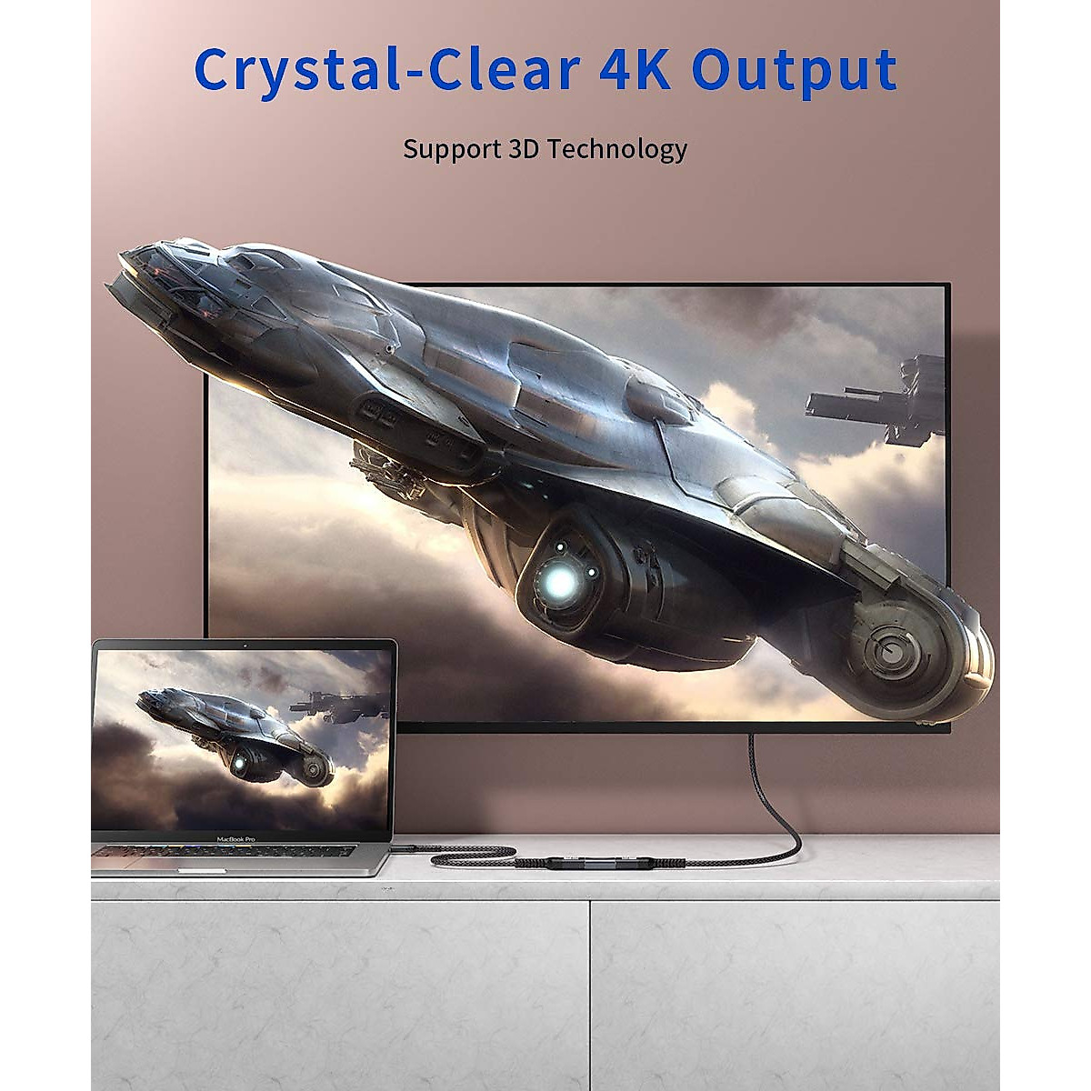 JSAUX HDMI Coupler Female to Female 2 Pack, 4K HDR HDMI Extension Connector Adapter Aluminum Alloy for HDTV, Roku Stick, Computer, PC, Monitor, Laptop, Projector, DVD Player, PS 4/3(Grey)