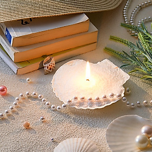 Pearled Candle Sand Wax Customized Powder Candle Making Sand Candles Kit Palm Wax Pearls All Natural Non Toxic Refillable Wax Sand with Wicks for DIY Pearled Candle Making(Unscented)