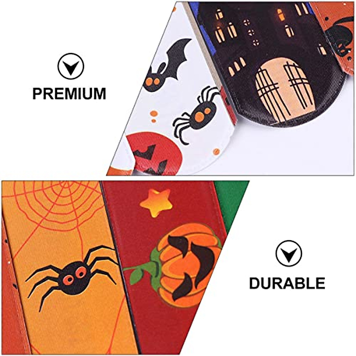 ibasenice 252 pcs Halloween Snap Photo Favors Style Circle Spider Slap Wristbands Wrist Props Decorative Decors Parties Ghost Pumpkin Bracelet Bracelets Novelty Supplies Party Kids