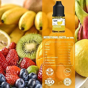 Food Flavoring Oil, Lip Gloss Flavor Oil - 30 Pack Concentrated Food Flavor Oil Extracts for Baking, Cooking, Candy, Beverages - Water & Oil Soluble Flavoring Oil for Lip Balm, Slime and Soap Making