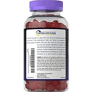 Carlyle Melatonin Gummies 3mg | 90 Count | Fruit Flavor Gummy Supplement | 100% Drug Free Support | Vegan, Non-GMO, Gluten Free