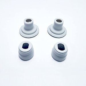 Electric Toothbrush Waterproof Sealing Parts for Philips HX6710 HX6730 HX6930 HX6950 HX9140 HX9160 HX9340 HX9350,Universal Waterproof Sealing Parts Rubber Pads (2 Set)