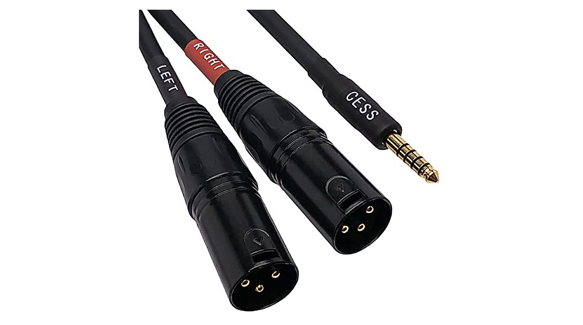 CESS-257 Black Balanced Audio Adapter Cable
