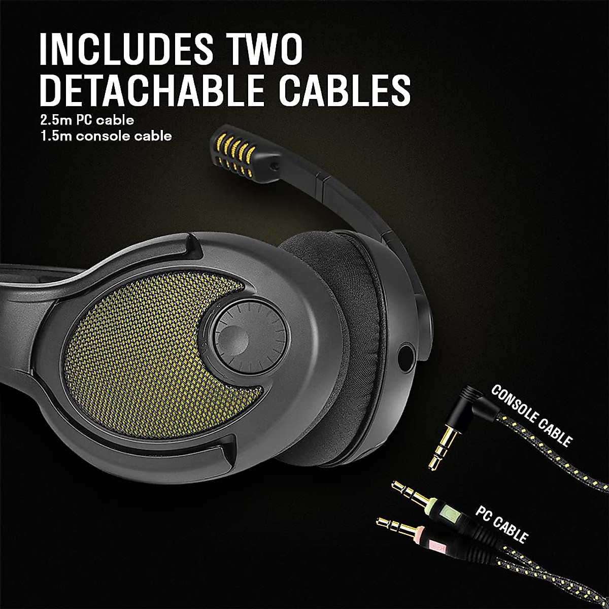 DROP + Sennheiser PC38X Gaming Headset — Noise-Cancelling Microphone with Over-Ear Open-Back Design, Velour Earpads, Compatible with PC, Gaming Consoles, and Mobile Devices, Black (Renewed)