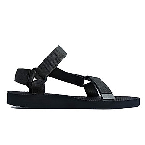 riemot Women's Hiking Sandals, Adjustable Closed Toe Sport Sandals, Lightweight Trail Walking Athletic Sandal, Summer Beach Water Shoes Non Slip Breathable Comfort Sandals for Woman Green 10 US