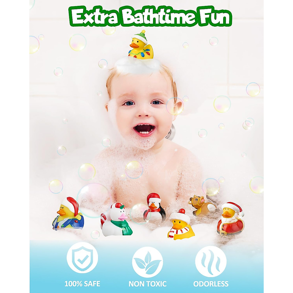 Rubber Duck Advent Calendar 2023, Christmas Ducks Bath Toys Advent Calendar for Kids, Rubber Duckie for Jeep Ducking, Advent Calendars, Toddler, Baby, Girls, Boys, Adult, Kids Advent Calendar 2023