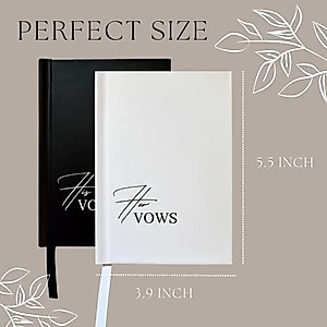 Hard Cover Wedding Vow Booklet, Mr & Mrs Wedding Vow Book, Wedding Ceremony Vow Booklet, Wedding Vow 2 Pack Booklet Set, Bride and Groom Vow Booklets, Booklets for Vows, Vow Book Wedding Day