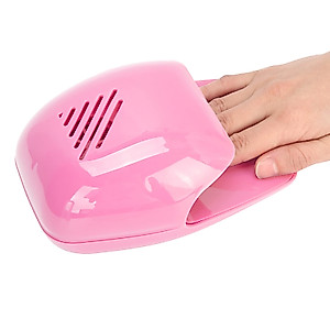 Milltrip Nail Fan Dryer for Regular Nail Polish, Portable Nail Dryer Nail Art Polish Machine Quick Dry Nail Polish Gel Nail Dryer Blower for Fingernail Toenail, Portable Fans
