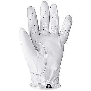 Under Armour Spieth Tour Glove - 1363656-100 - White/Black - LXL