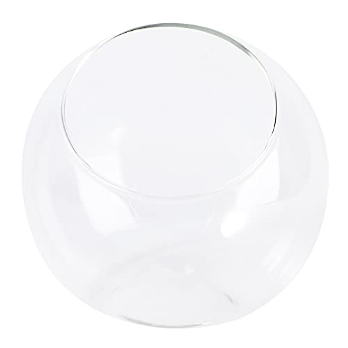 balacoo Small Animal Pet House Clear Glass Hideout Hut Cave Summer Cool Small Animal Nesting Habitat Cage Critter Bath House Cave Mini Hut Cage for Hamster Chinchillas Gerbils