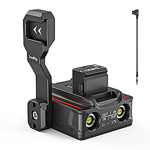 SMALLRIG Power Supply Base Plate for DJI RS 2 / RS 3 Pro/RS 4 Pro Gimbal, External Power Solution for DJI RS 2 / RS 3 Pro/RS 4 Pro - 3252
