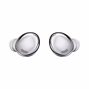 SAMSUNG Galaxy Buds Pro, Bluetooth Earbuds, True Wireless, Noise Cancelling, Charging Case, Quality Sound, Water Resistant, Phantom Silver (US Version)