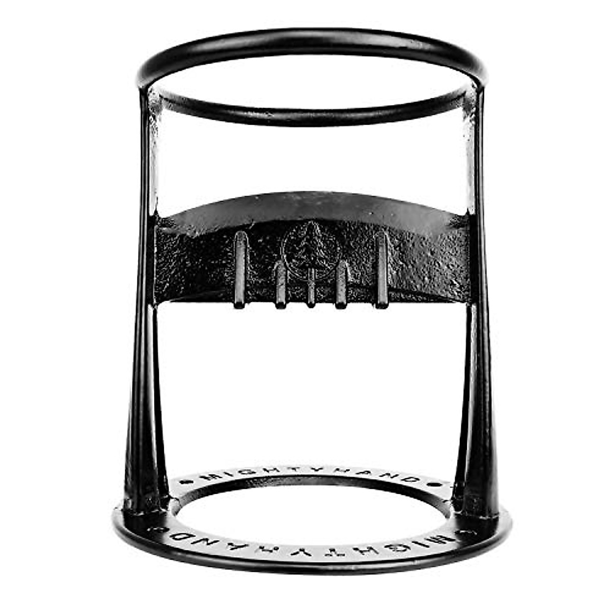 Mighty Hand Kindling Splitter XL, Cast Iron Firewood Cutter | Quick & Sturdy 9”-Dia. Log Splitter, Manual Use for Home, Campsite & More