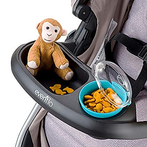 Evenflo Stroller Child Snack Tray with Snack Cup