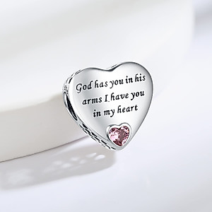 925 Sterling Silver Charms Fit Pandora Charms Bracelet I Love You to Infinity and Beyond Fit Wife Daughter Mother's Day Christmas Birthday Gift