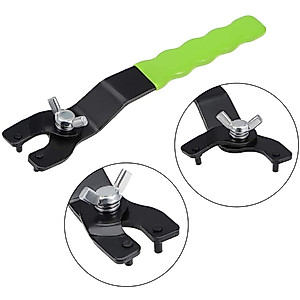 Utoolmart Angle Grinder Wrench 12-47mm Adjustable Grinder Lock-Nut Spanner for Grinders 2Pcs