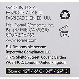 Sorme Treatment Cosmetics Under Shadow Primer (0.18 oz) | Neutralizing Eyelid Primer for Crease-Proof Eye Makeup | Hydrating Cream Eyeshadow Primer | Cruelty-Free Eyeshadow Base and Under Eye Primer