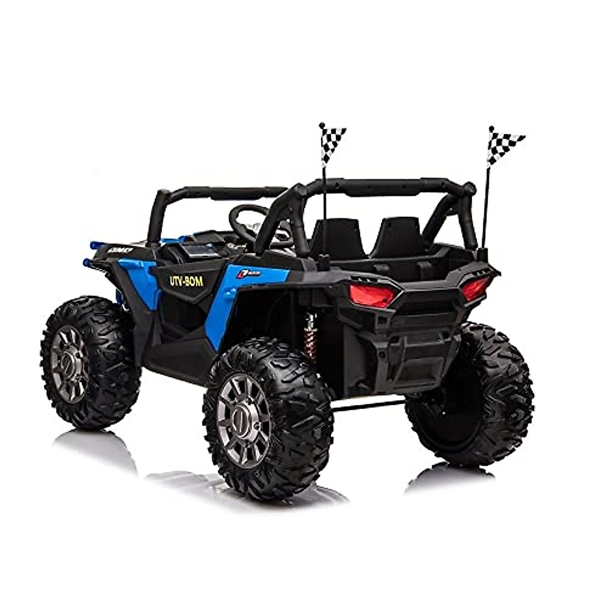 Kids Ride on Car - Parental Control 24V, 2-Seater ATV Toddler Ride on UTV Shock Absorber Electric Vehicles W/Magic Cars | Flexible Seat Belt