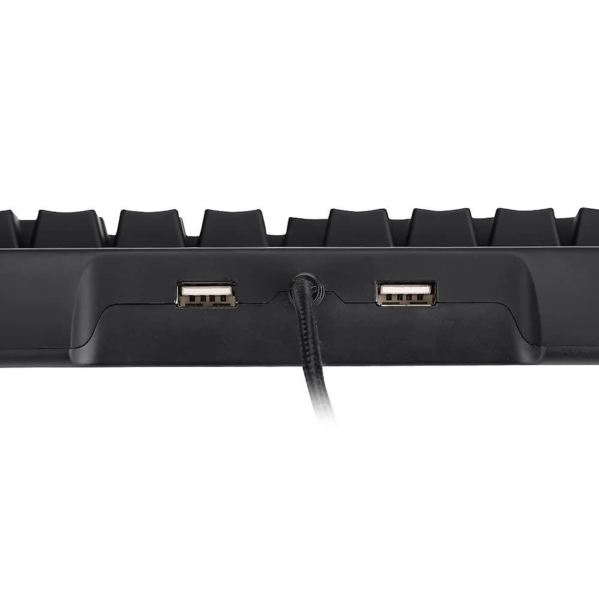 Marvo BigBang P1 KG965G RGB Mechanical Gaming Keyboard, Full Size Mutimedia, USB 2.0, Blue Switches, RGB backlighting For Each Key, Anti-ghosting, 19-key Rollover Support, 6 macro keys, Black