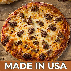 Nutristore Freeze Dried Sausage Crumbles | Survival Emergency Food Supply, Meal Prep, Camping | Made in USA | 25 Year Shelf Life | #10 Can, 29.6 oz