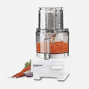 7 Cup Food Processor by Cuisinart, 600-Watt Motor, White, DLC-10SYP1 & DLC-DH Disc Holder, White