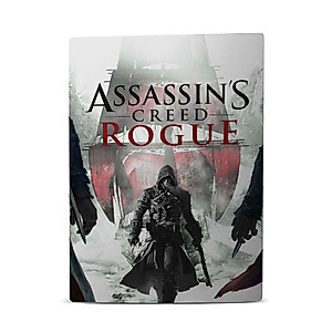 Head Case Designs Officially Licensed Assassin's Creed Game Cover Rogue Key Art Vinyl Faceplate Sticker Gaming Skin Decal Cover Compatible With Sony PlayStation 5 PS5 Disc Edition Console