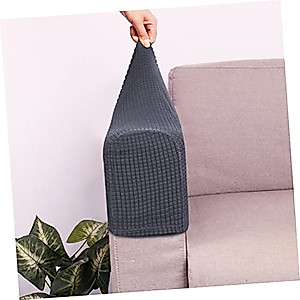 ARTIBETTER 6 Pcs Sofa Armrest Cover Sofa Chair Office Chair Arm Covers Arm Chair Covers Anti- Furniture Protector Sofa Armrest Protector Cat Furniture Arm Rest Towel Office Supplies Washable
